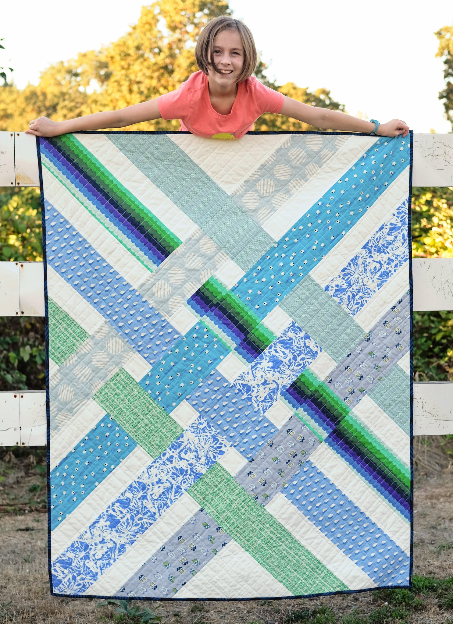 The Libby Quilt in Panorama – Kitchen Table Quilting