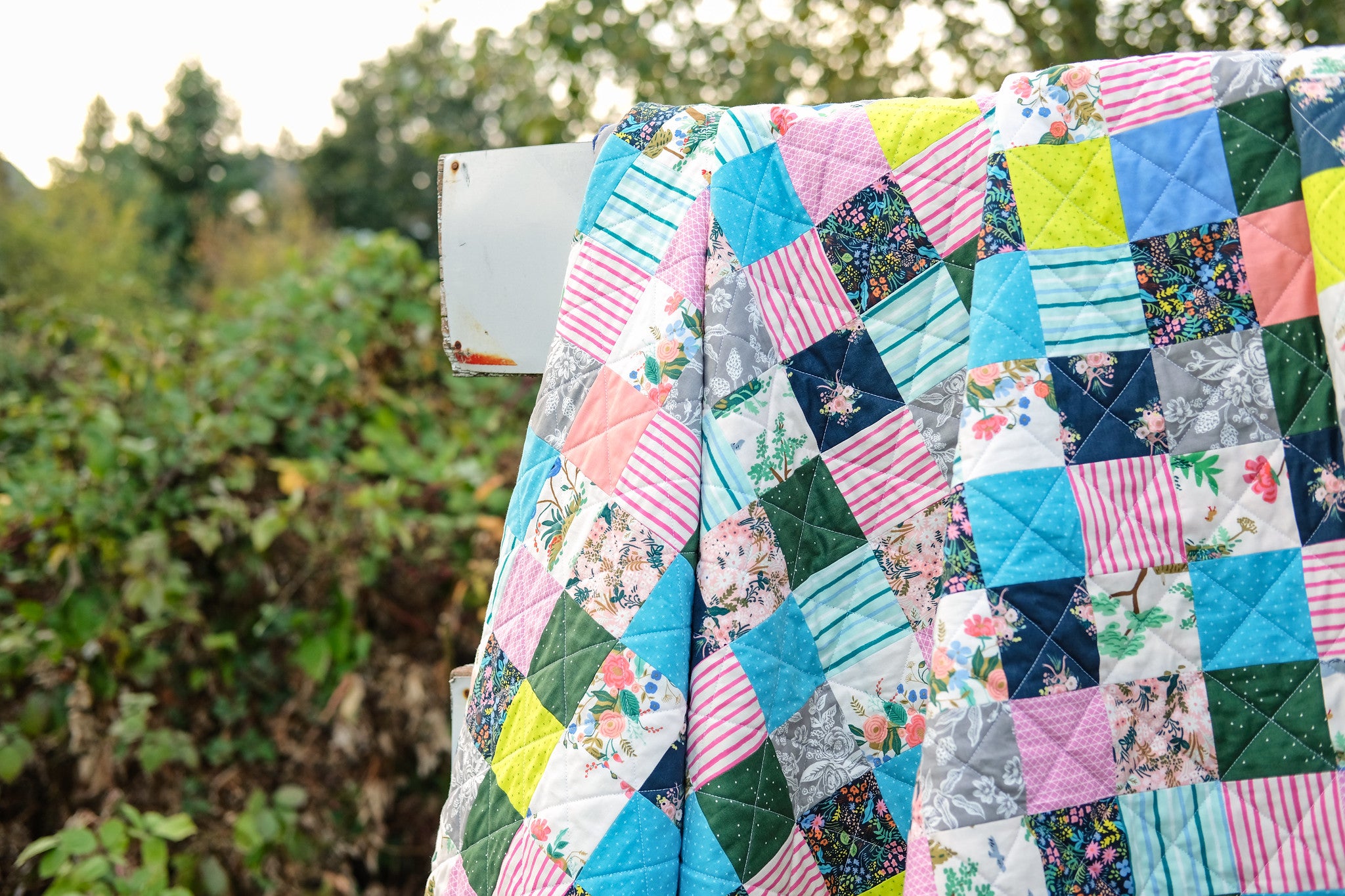 English Garden Patchwork Quilt – Kitchen Table Quilting
