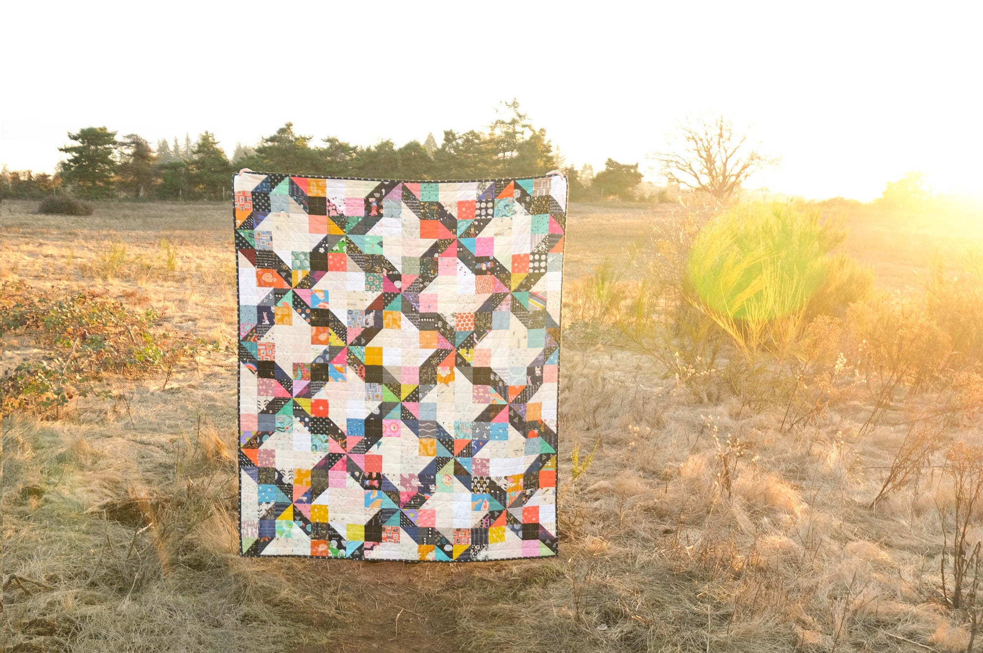 A Scrappy Melody Quilt + Some Luxe Cuddle Tips – Kitchen Table Quilting