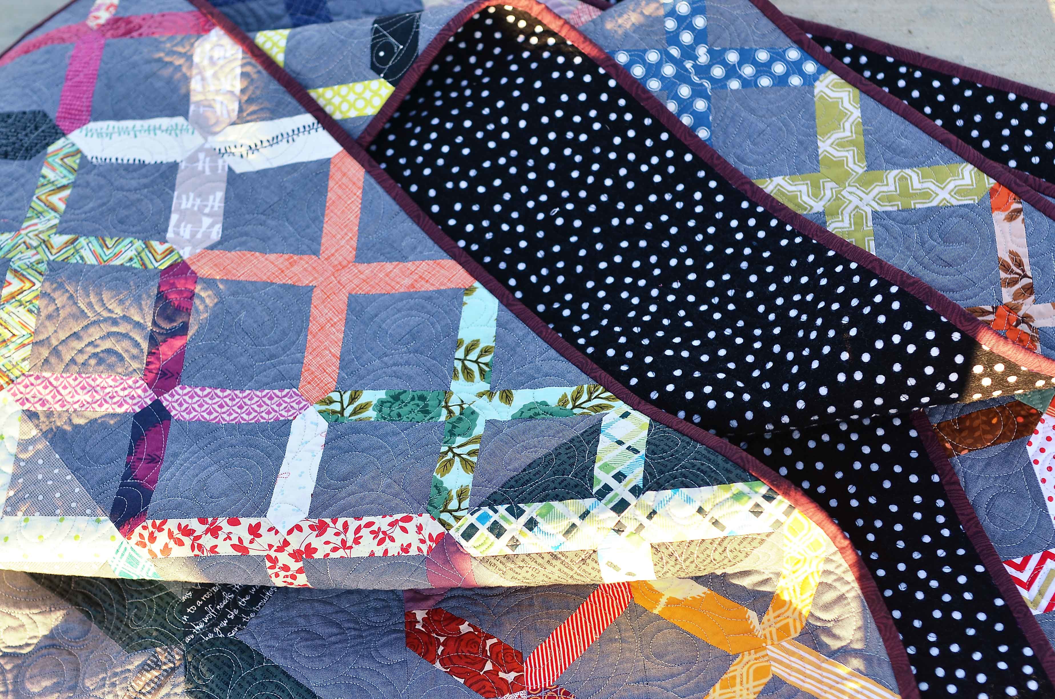 Picking a Backing Fabric for your Scrap Quilt – Kitchen Table Quilting
