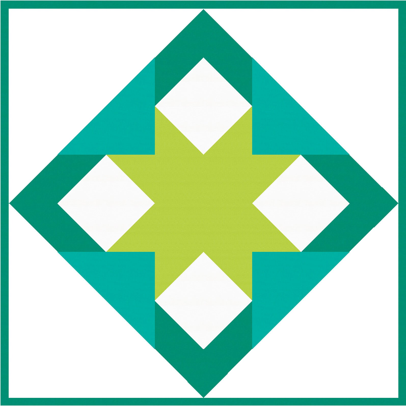 September Giant Block Tutorial – Kitchen Table Quilting