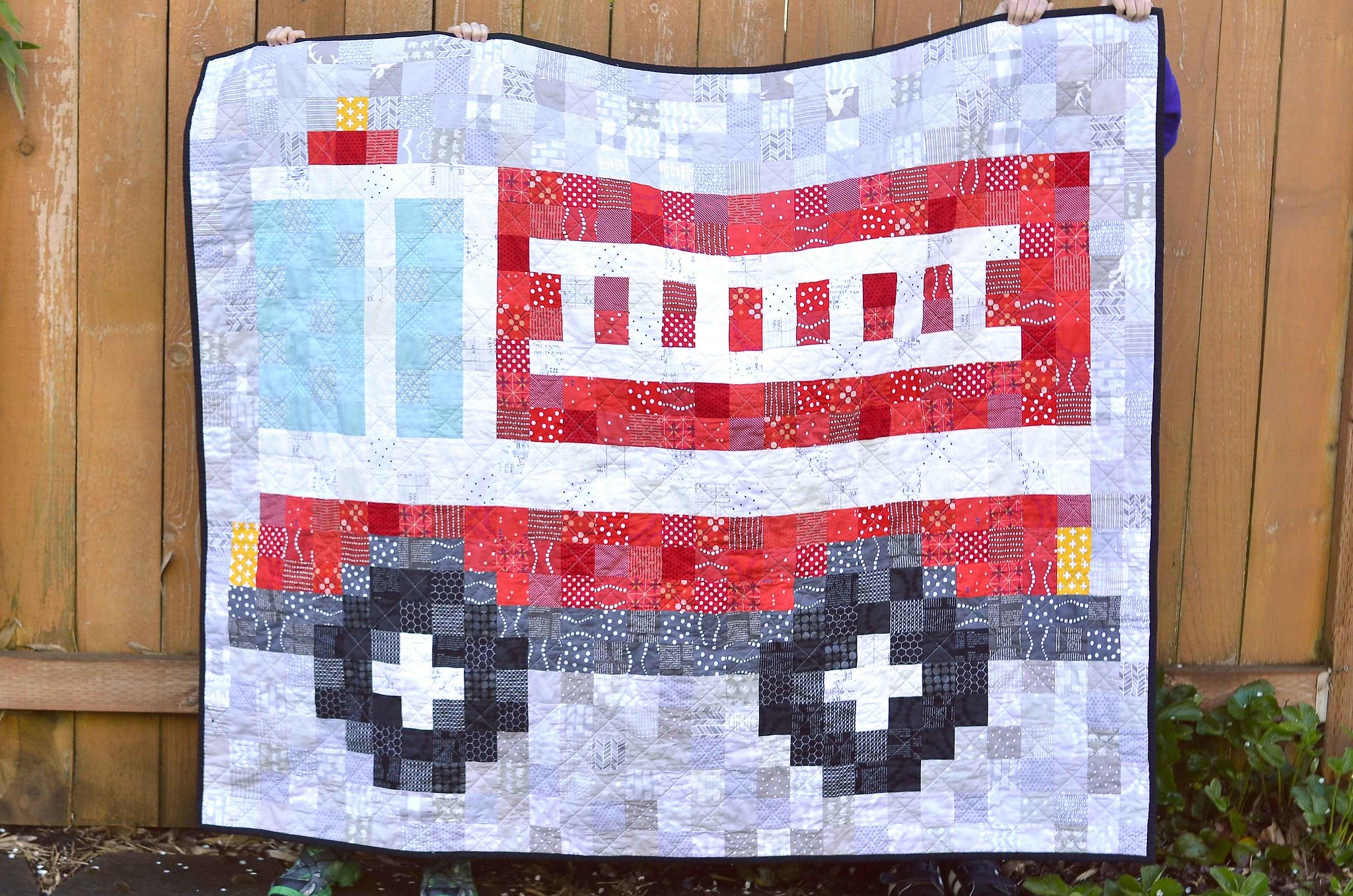 Firetruck Quilt Tutorial – Kitchen Table Quilting