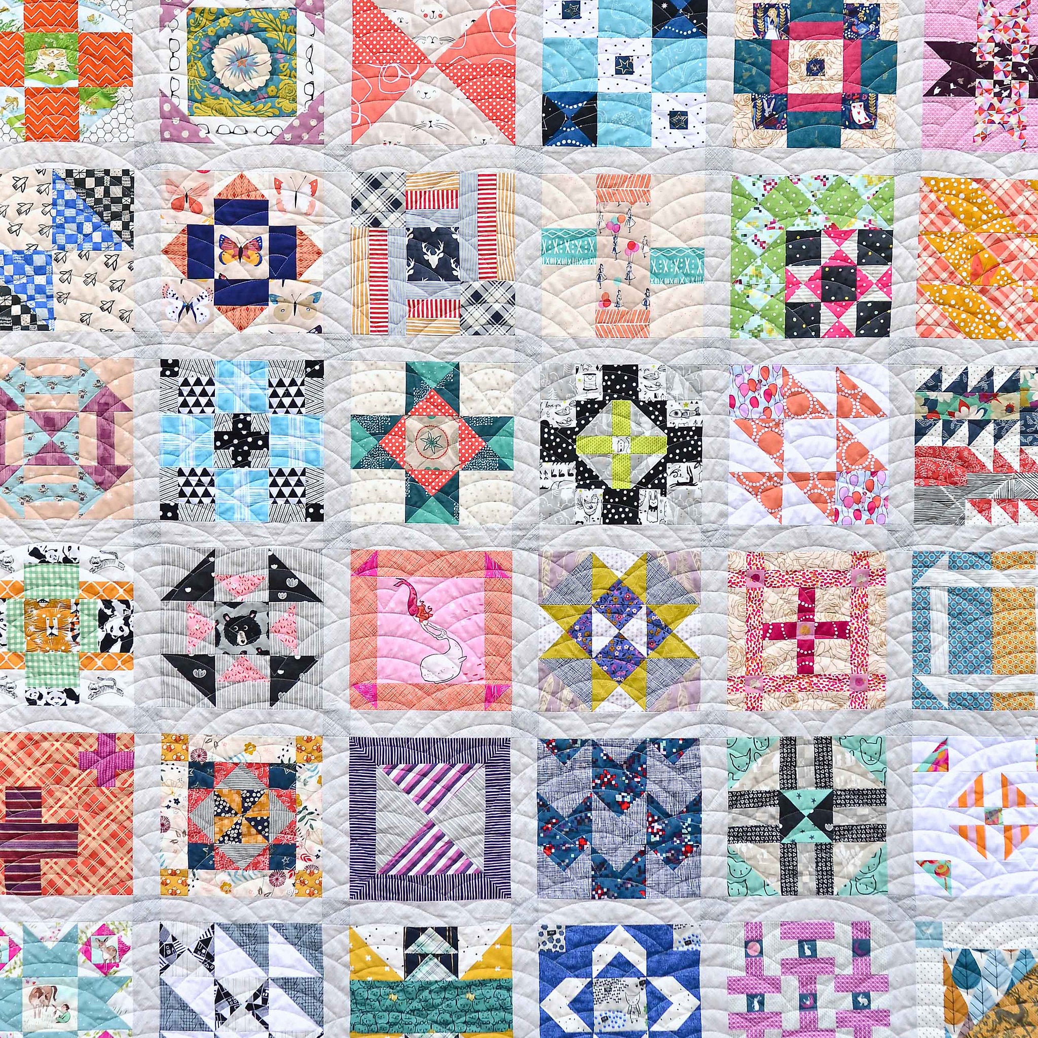 Making a Sampler Quilt – Kitchen Table Quilting