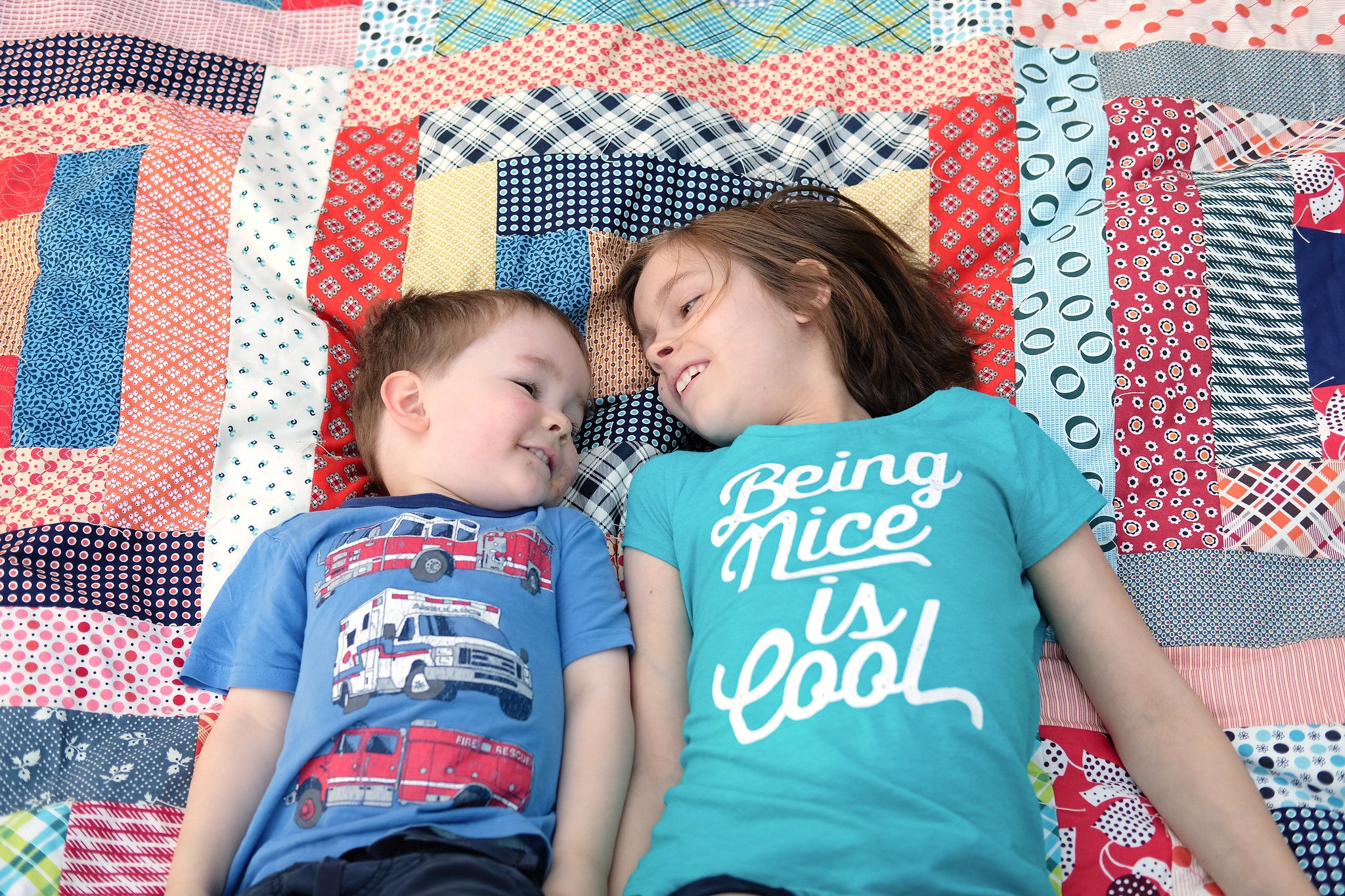 May Giant Block Picnic Quilt – Kitchen Table Quilting