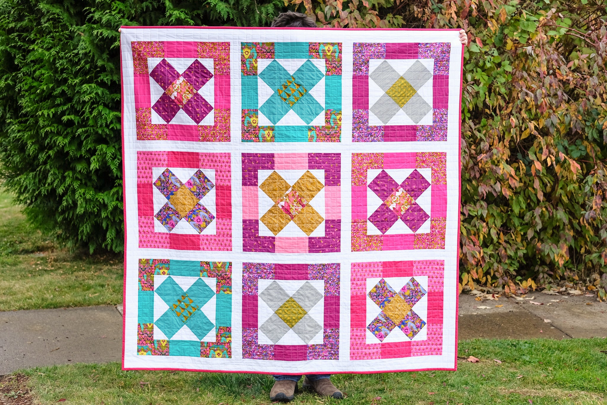 Kriss Cross Quilt – Kitchen Table Quilting