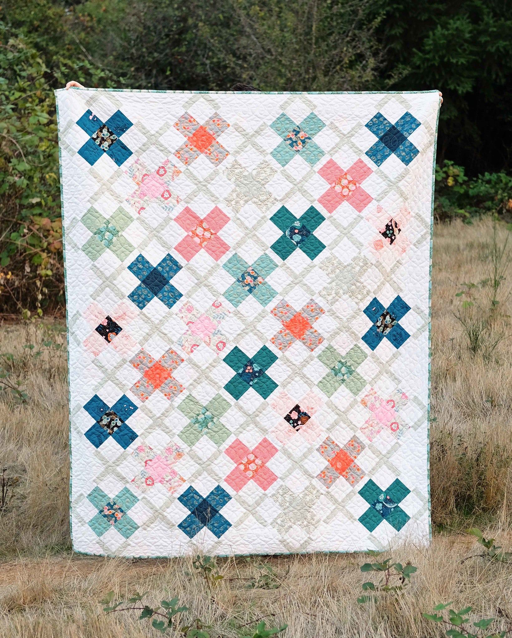 The Ruth Quilt - A New Fat Eighth/Fat Quarter Friendly Pattern ...
