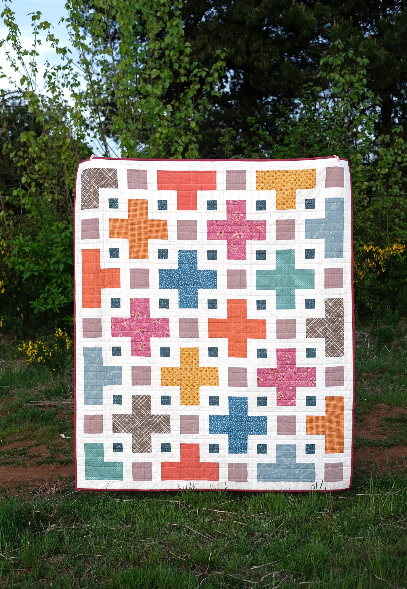 A Muted Violet Quilt – Kitchen Table Quilting