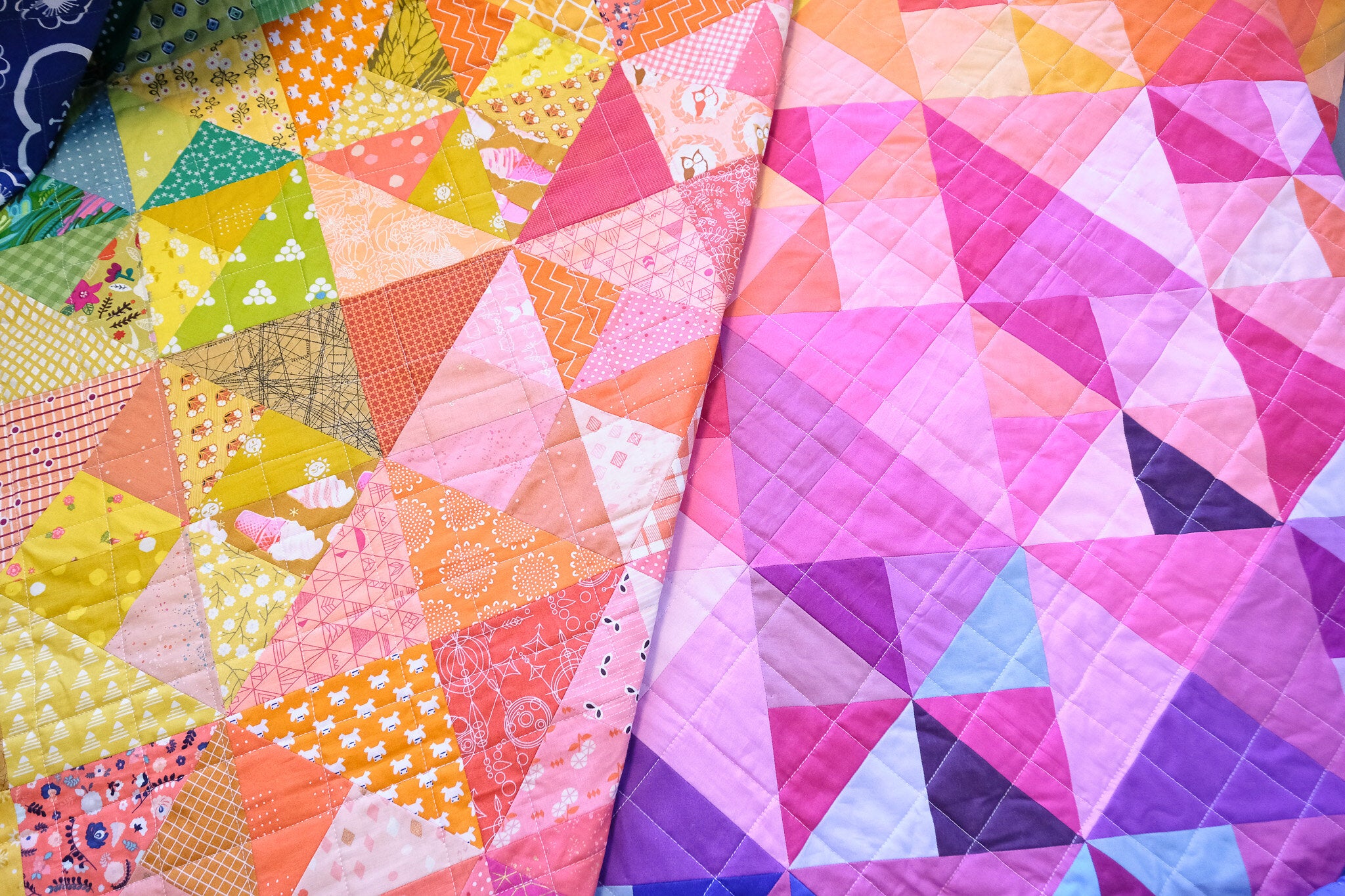 A Rainbow Cleo Quilt Part 1 – Kitchen Table Quilting