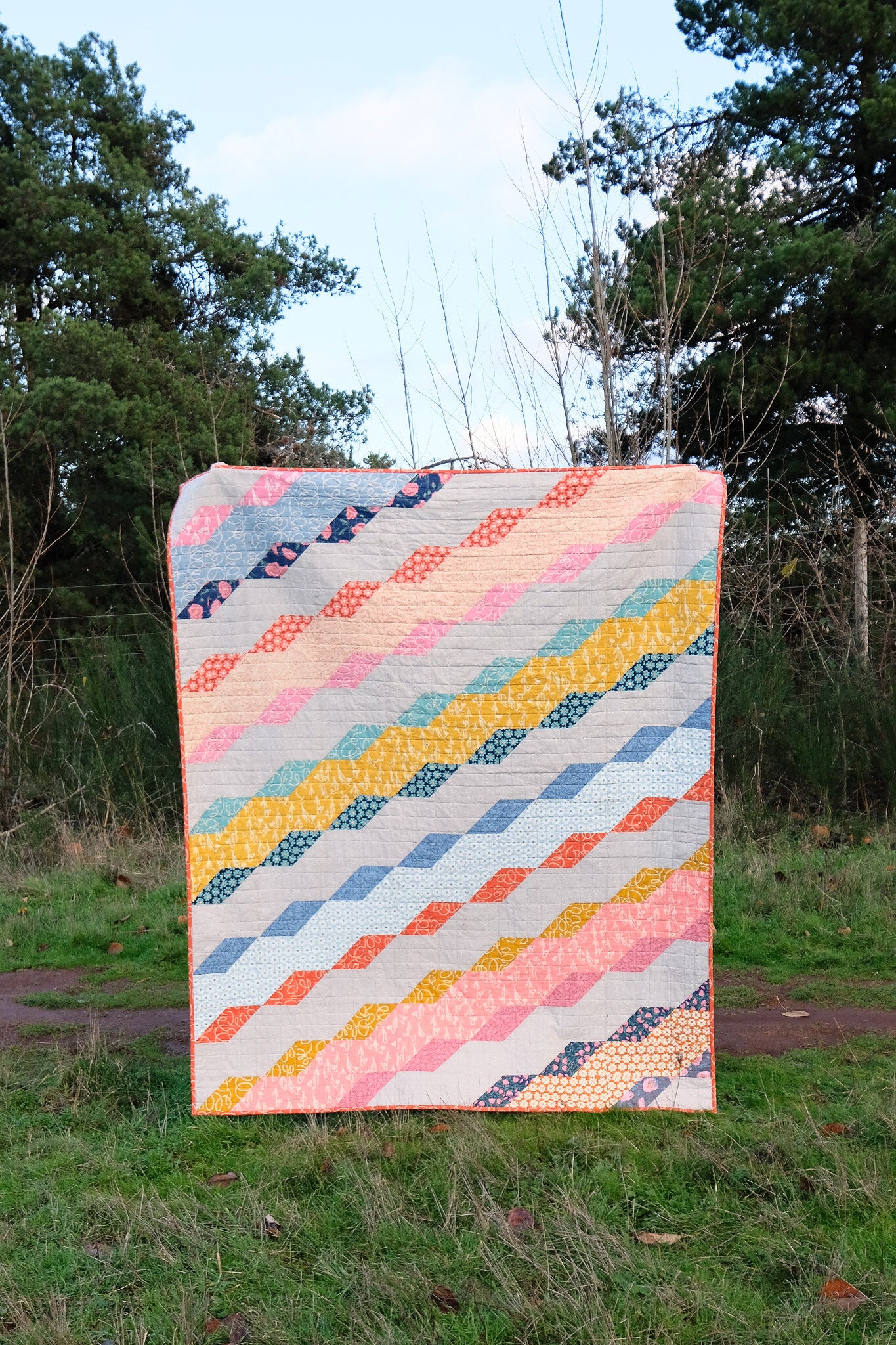 The Unruly Nature Diana Quilt – Kitchen Table Quilting