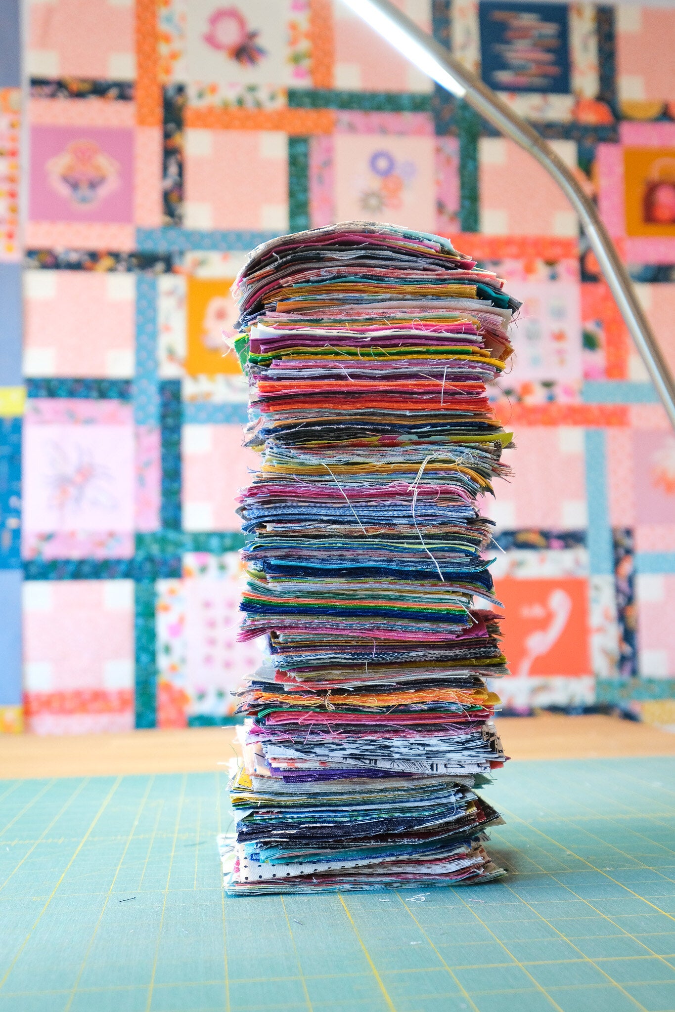 Using Scraps - 3.5" Squares – Kitchen Table Quilting