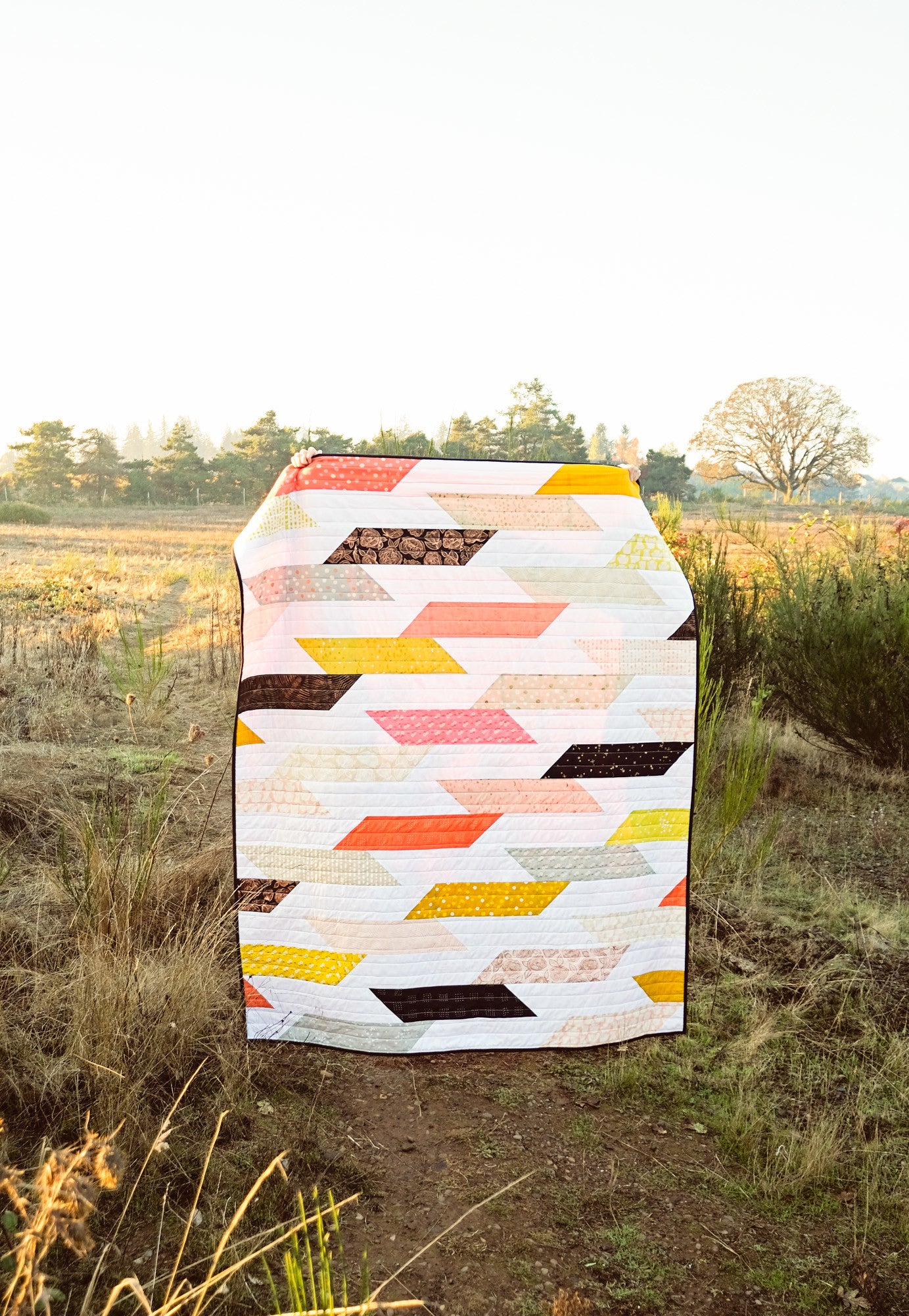 The Kara Quilt in First Light – Kitchen Table Quilting
