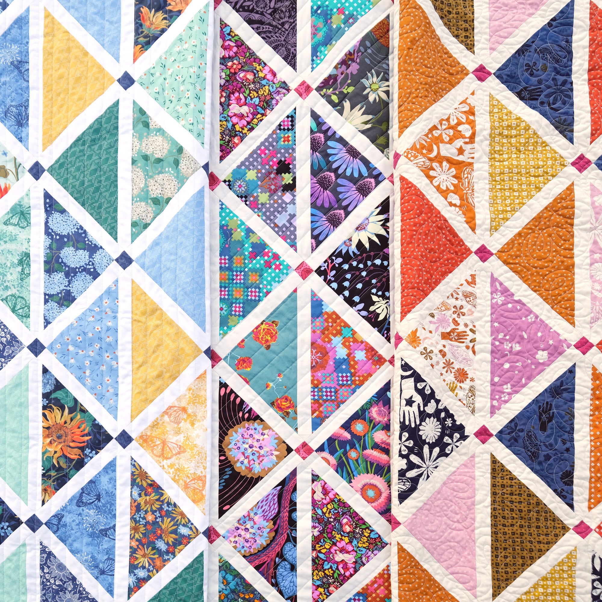 The Nina Quilt in Love Always, AM – Kitchen Table Quilting