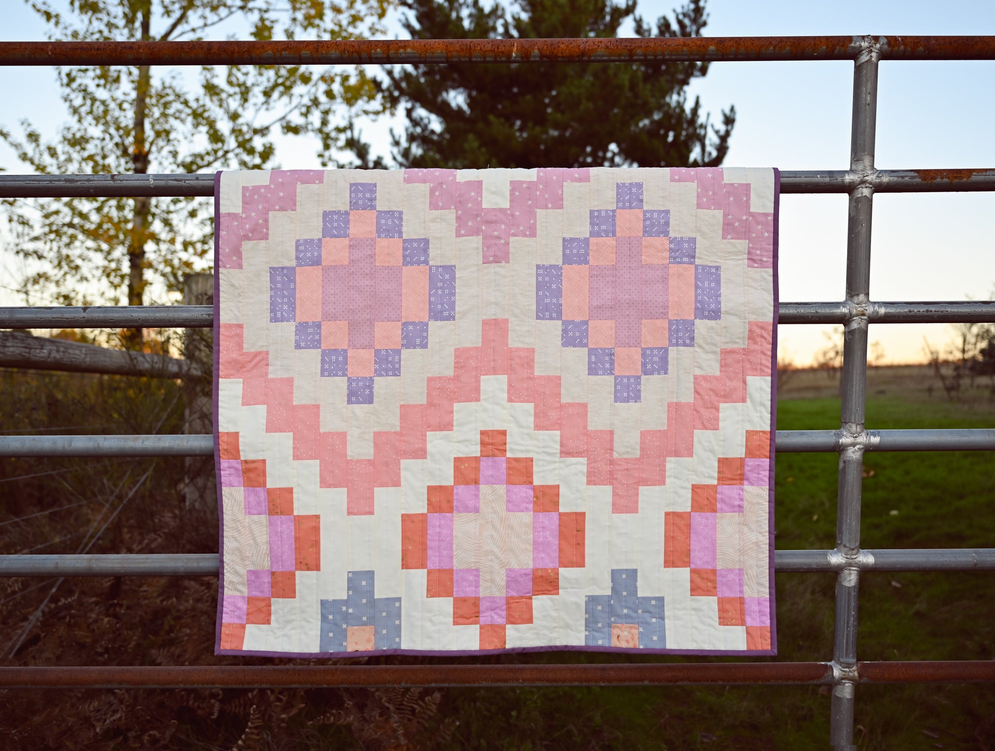 A Stella Quilt for a Baby – Kitchen Table Quilting