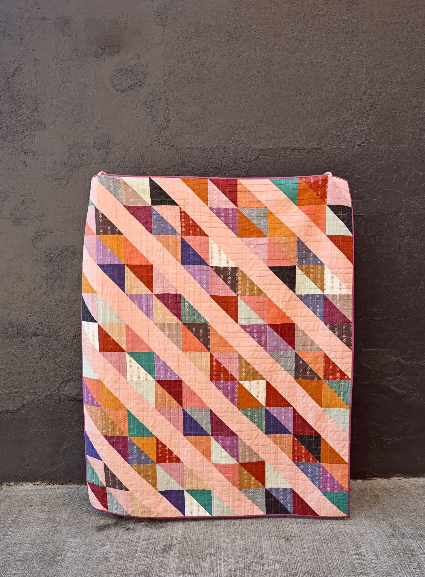 The Daphne Quilt in Forest Forage – Kitchen Table Quilting