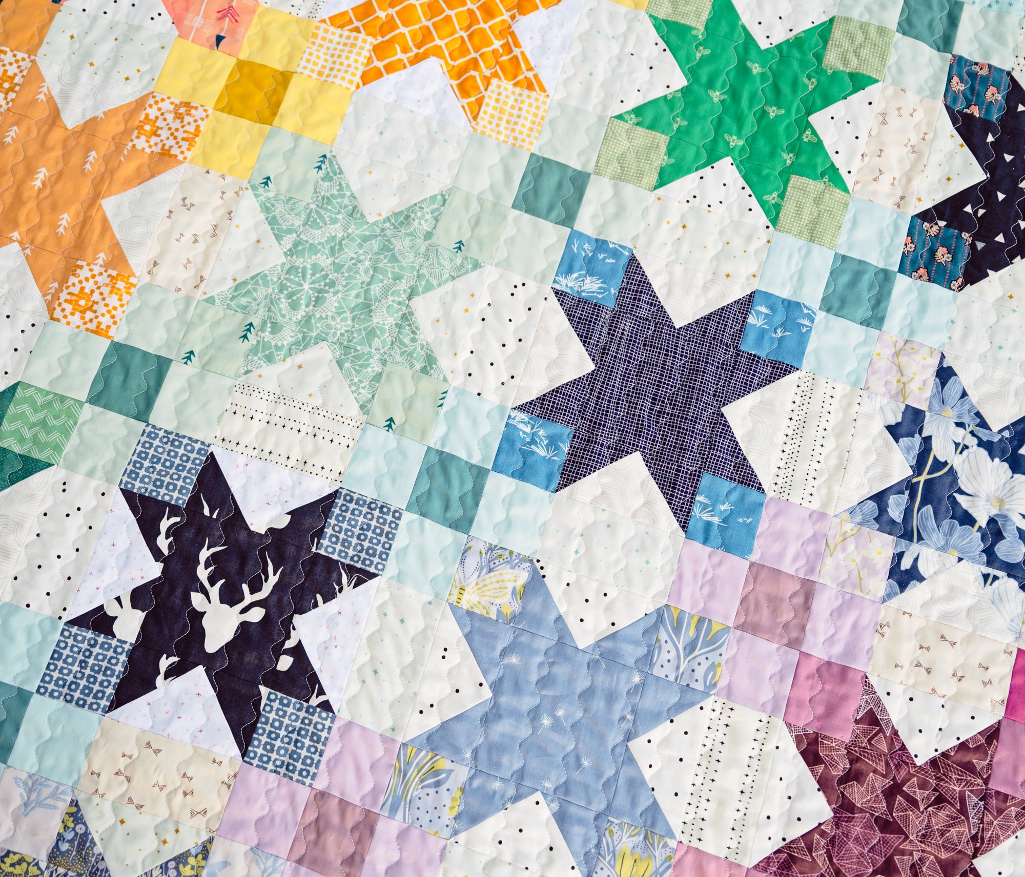 Quilt Roulette: The Art Gallery Fabrics Katie Quilt – Kitchen Table ...