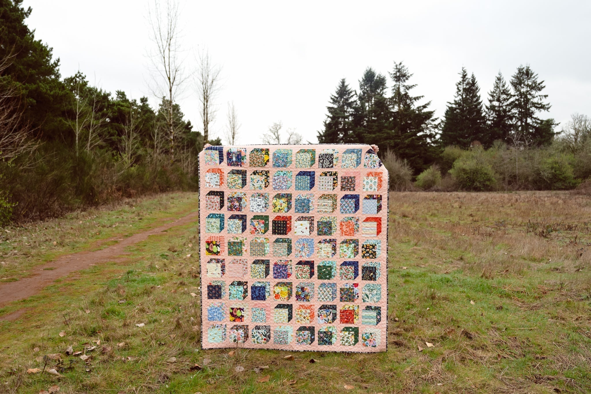 A Scrappy Rifle Paper Co. Kristen Quilt – Kitchen Table Quilting