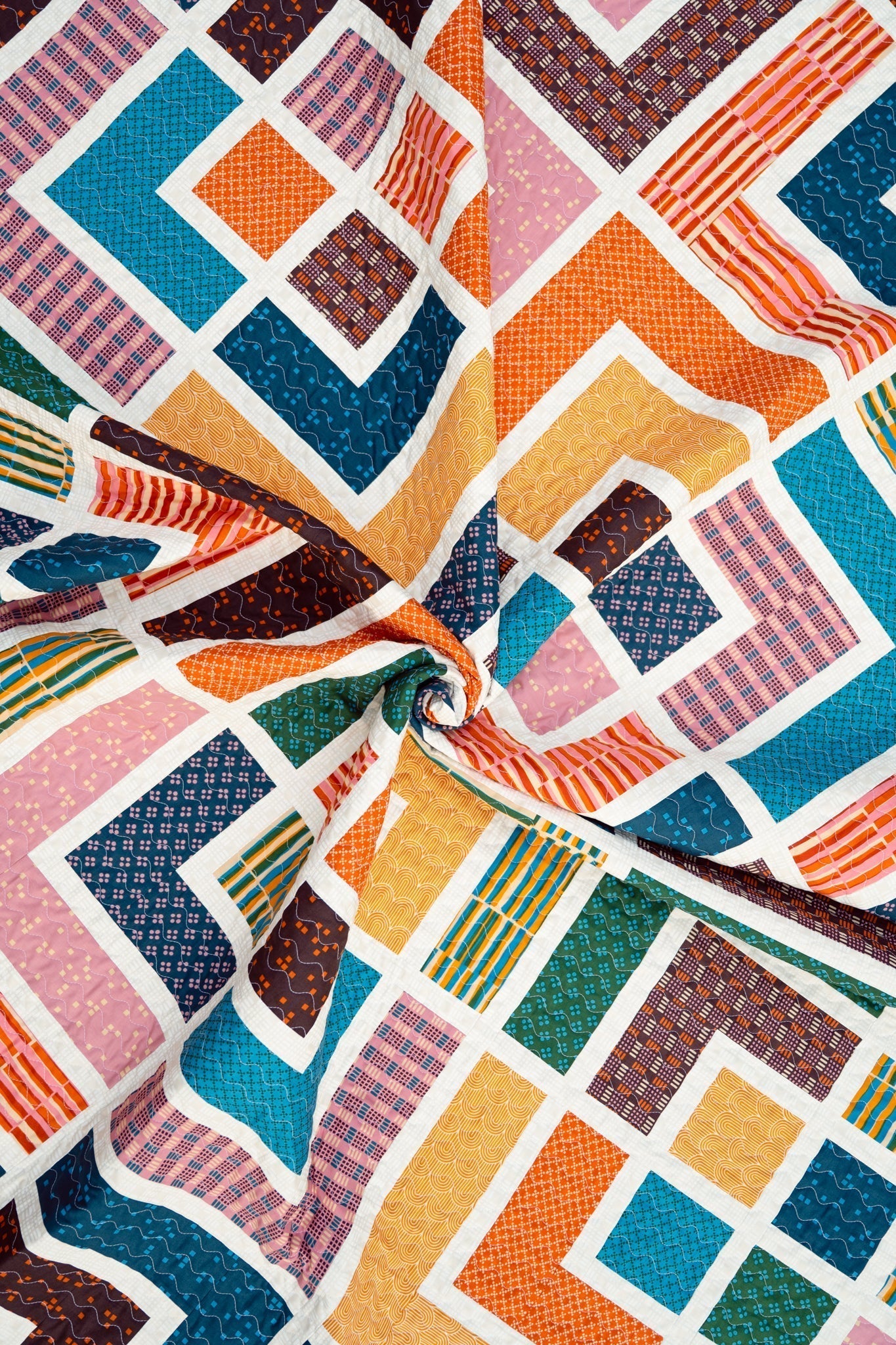 The New Penny Cover Quilt - Geometry by Ruby Star Society – Kitchen Table Quilting