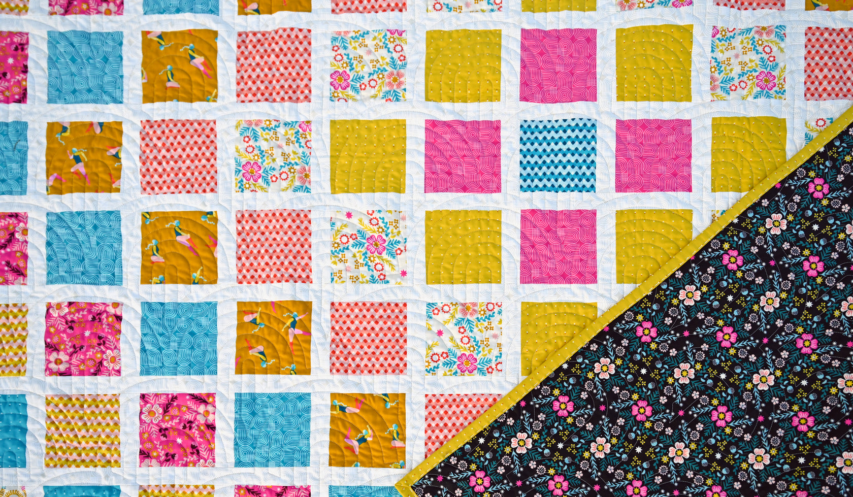 The Fiona Quilt PDF Pattern – Kitchen Table Quilting