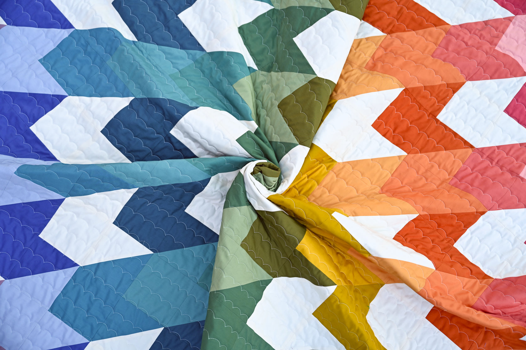 The Greta Quilt Paper Pattern – Kitchen Table Quilting