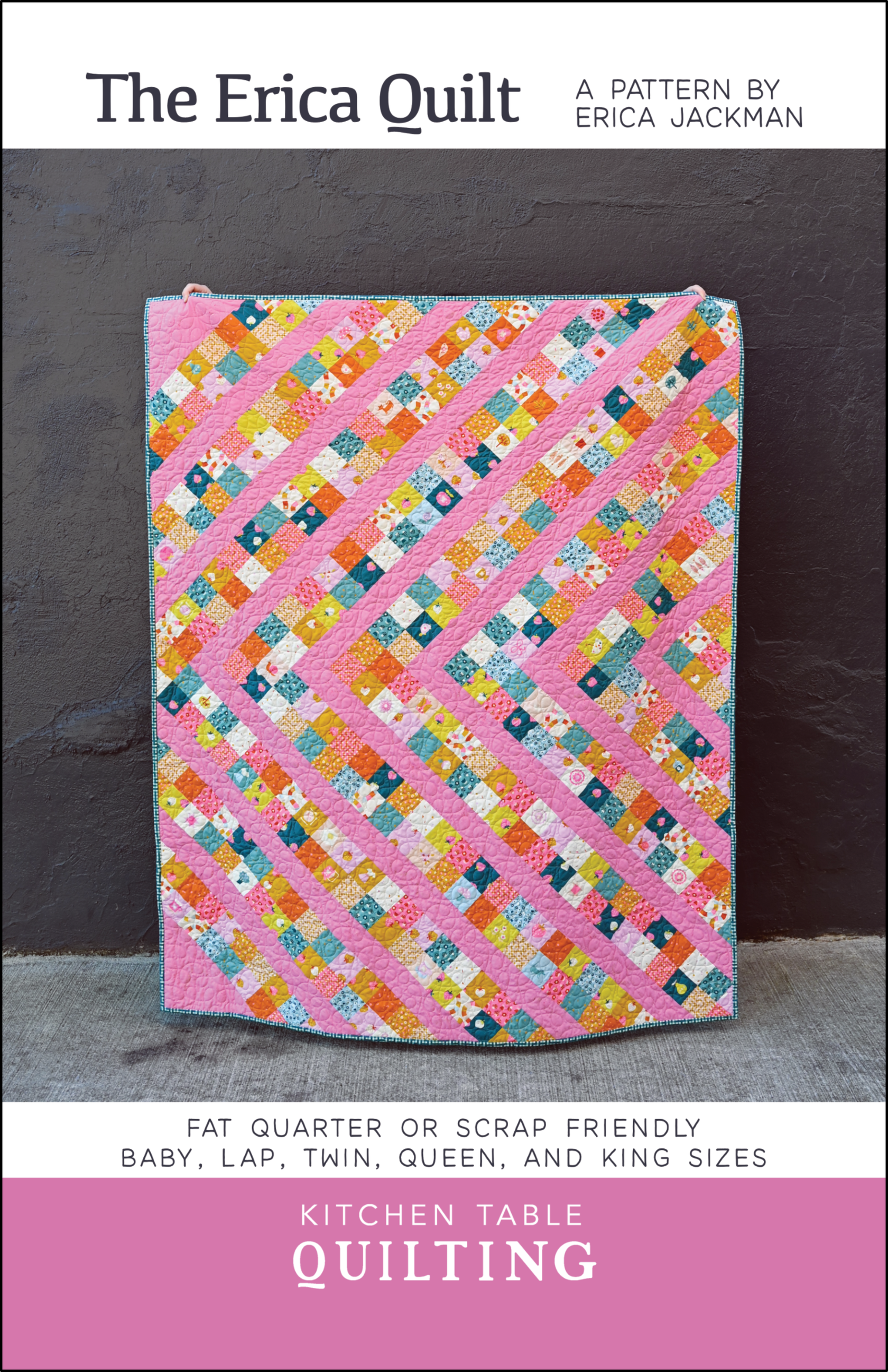 The Erica Quilt Pattern Coloring Pages – Kitchen Table Quilting