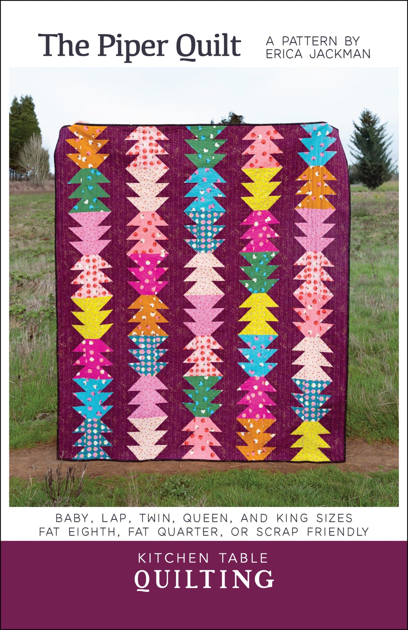 The Piper Quilt PDF Pattern – Kitchen Table Quilting