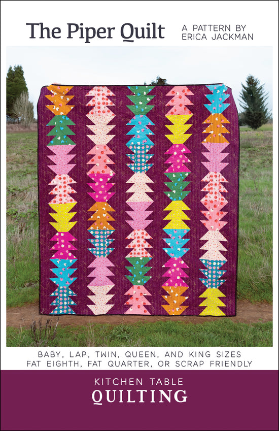 The Piper Quilt PDF Pattern – Kitchen Table Quilting
