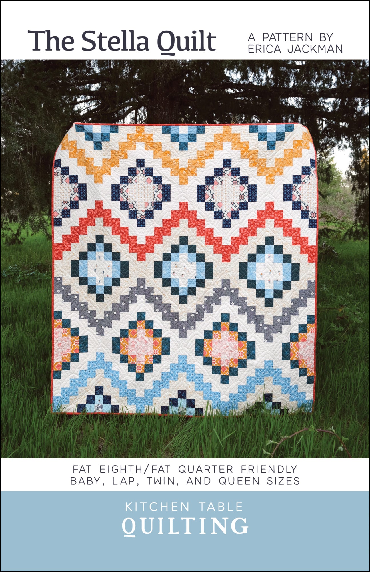 The Stella Quilt Pattern Fabric Labels – Kitchen Table Quilting