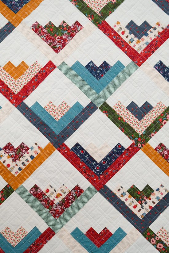 The Bonnie Quilt PDF Pattern – Kitchen Table Quilting