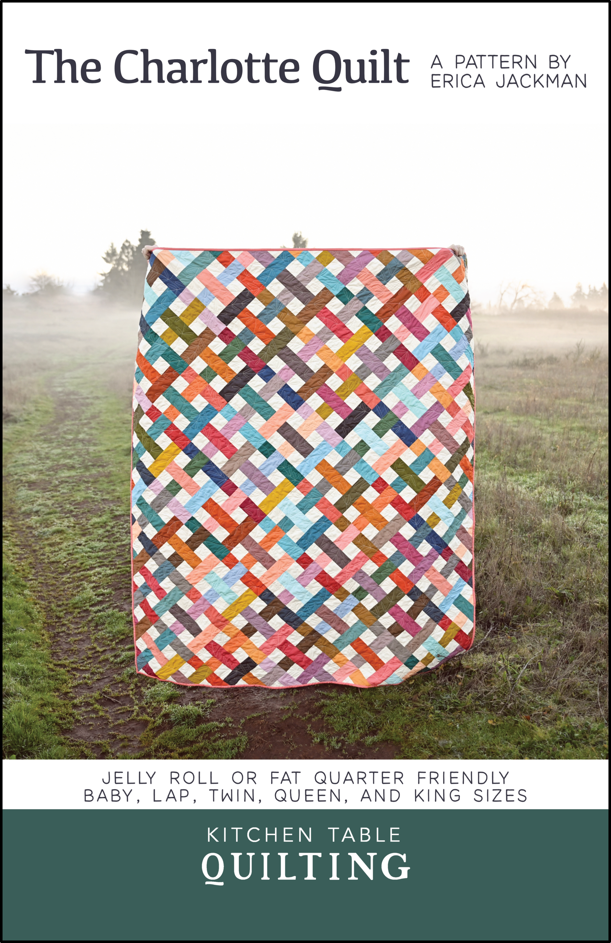 The Charlotte Quilt PDF Pattern – Jelly Roll Friendly – Kitchen Table ...