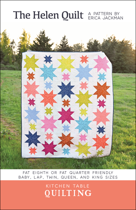 The Helen Quilt PDF Pattern – Kitchen Table Quilting