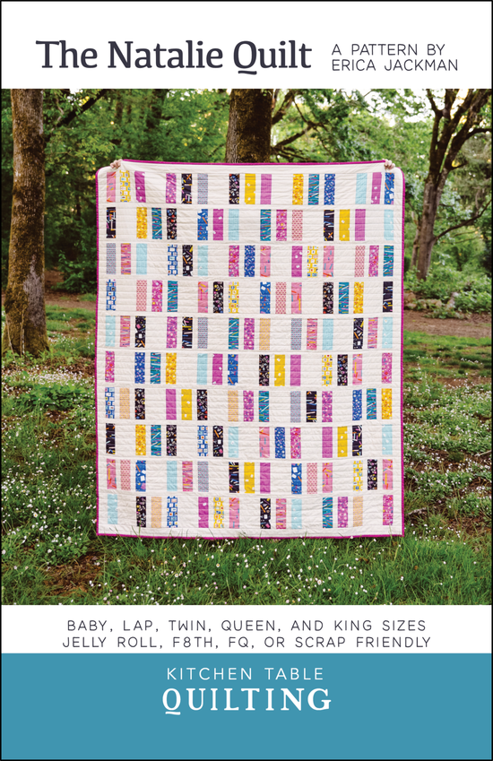 The Natalie Quilt Pattern Coloring Pages – Kitchen Table Quilting