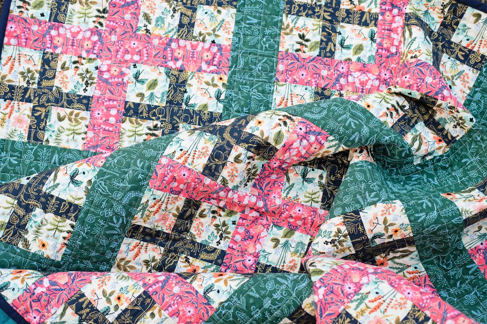 Addition Quilt PDF Pattern – Kitchen Table Quilting