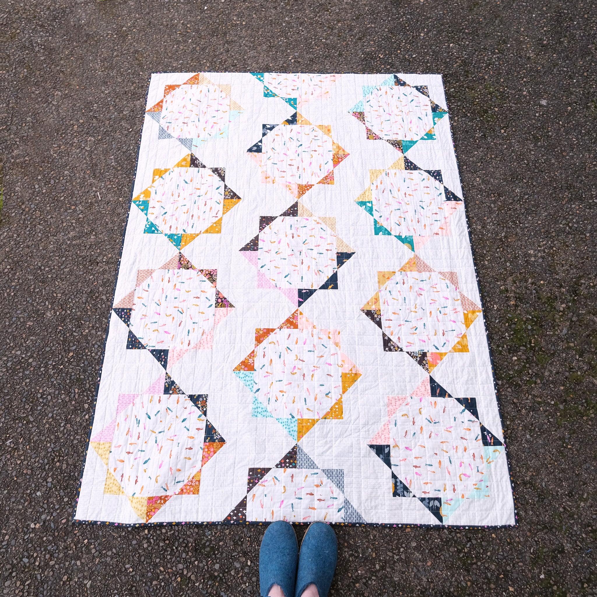 The Gracie Quilt PDF Pattern – Kitchen Table Quilting