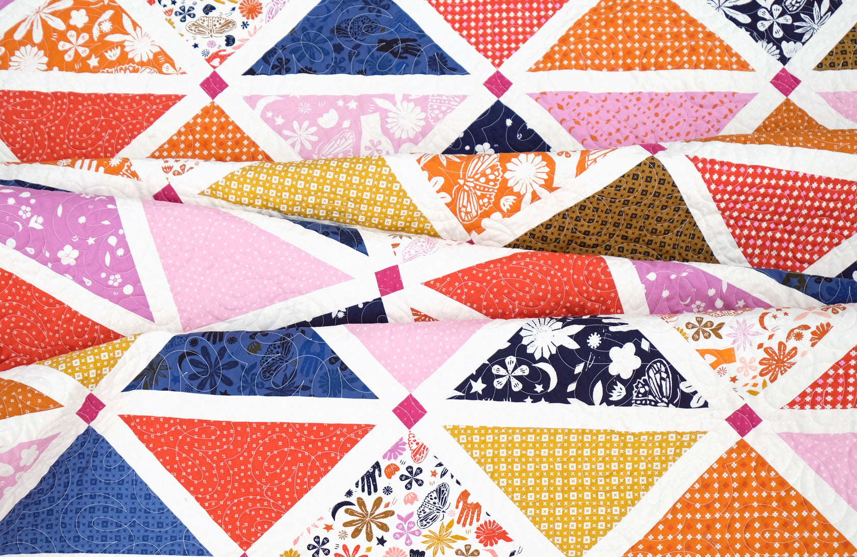 The Nina Quilt PDF Pattern – Kitchen Table Quilting