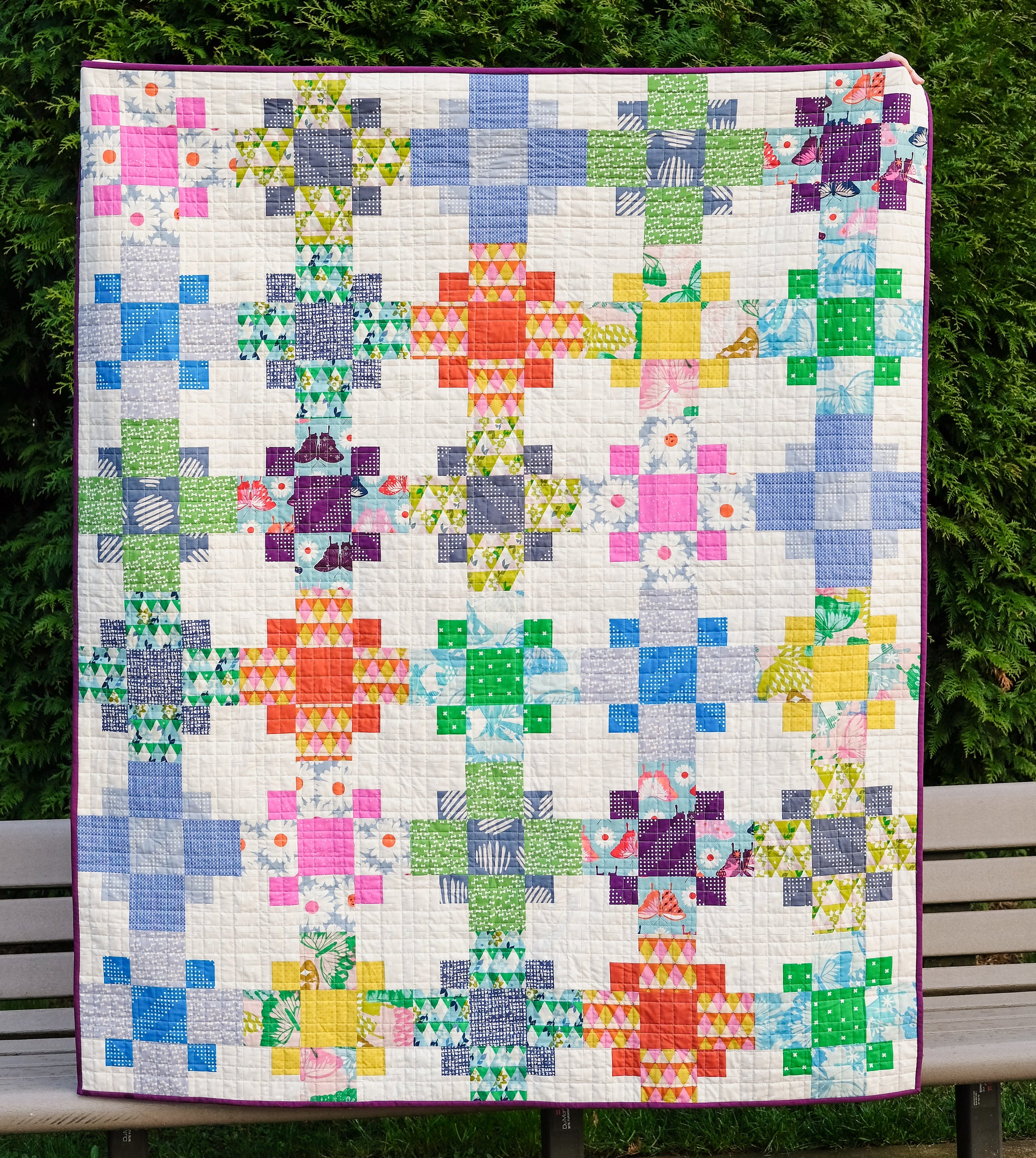 Even-Steven PDF Quilt Pattern – Kitchen Table Quilting