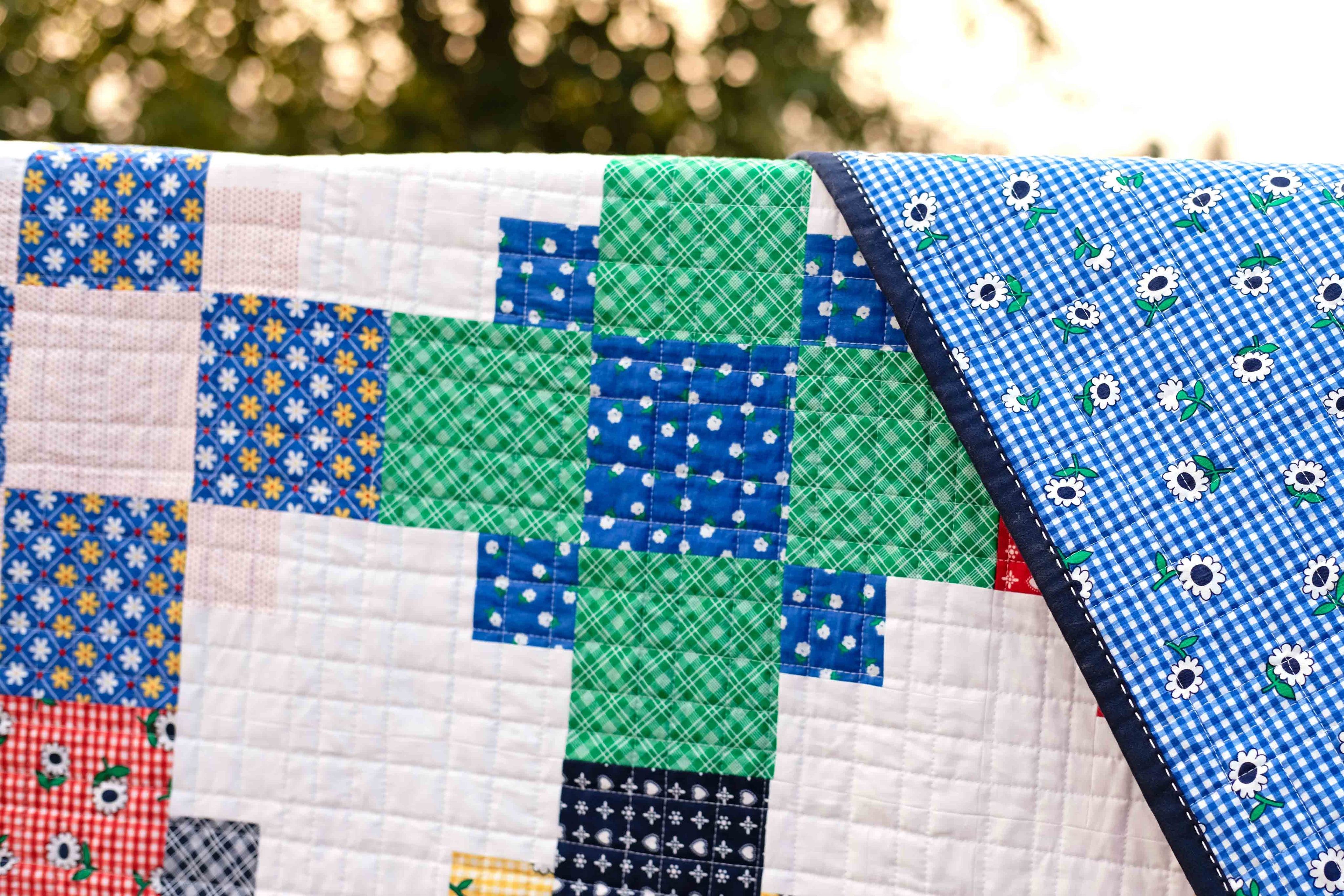 Even-Steven PDF Quilt Pattern – Kitchen Table Quilting