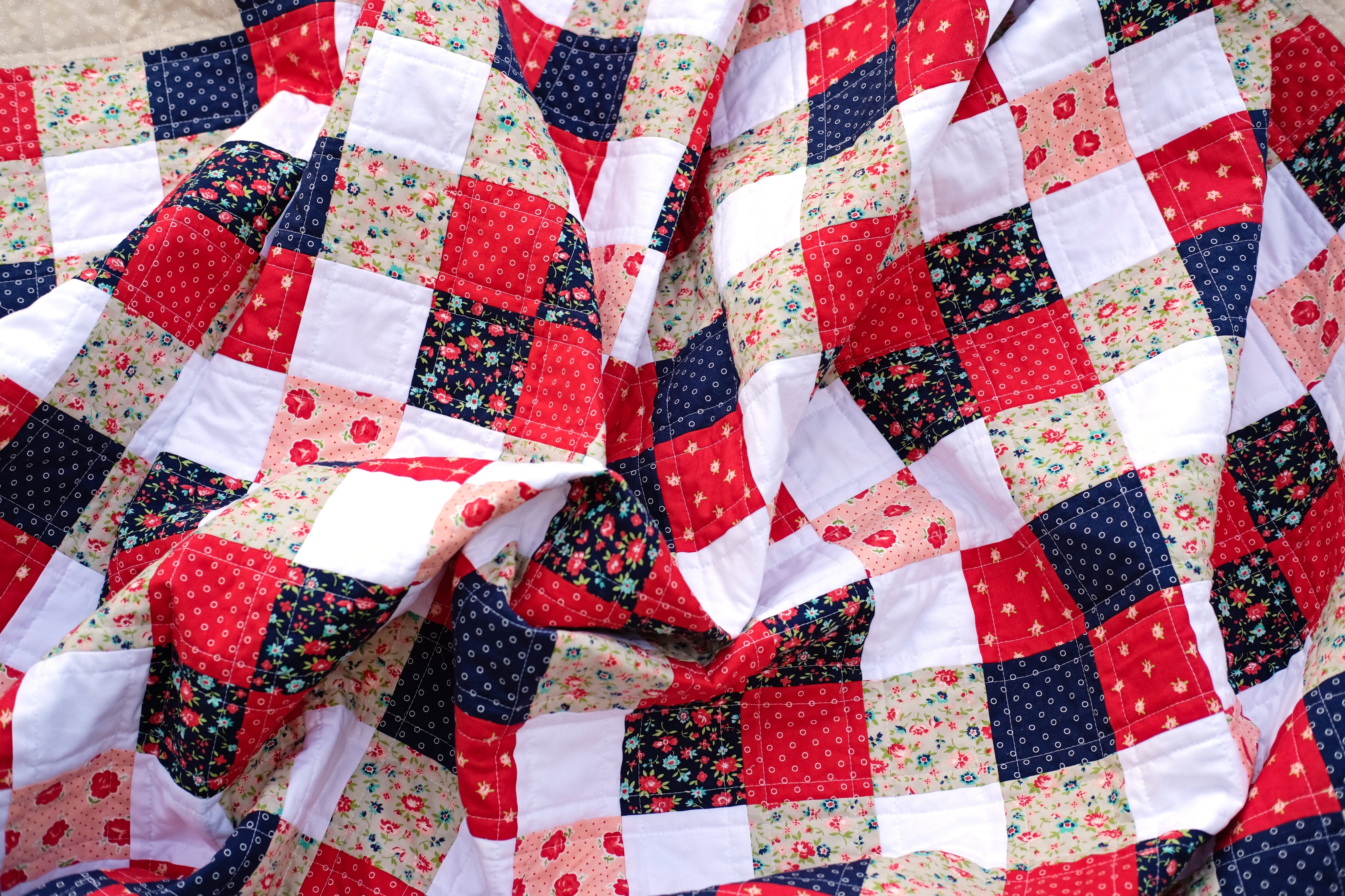 The Nancy Quilt PDF Pattern – Kitchen Table Quilting