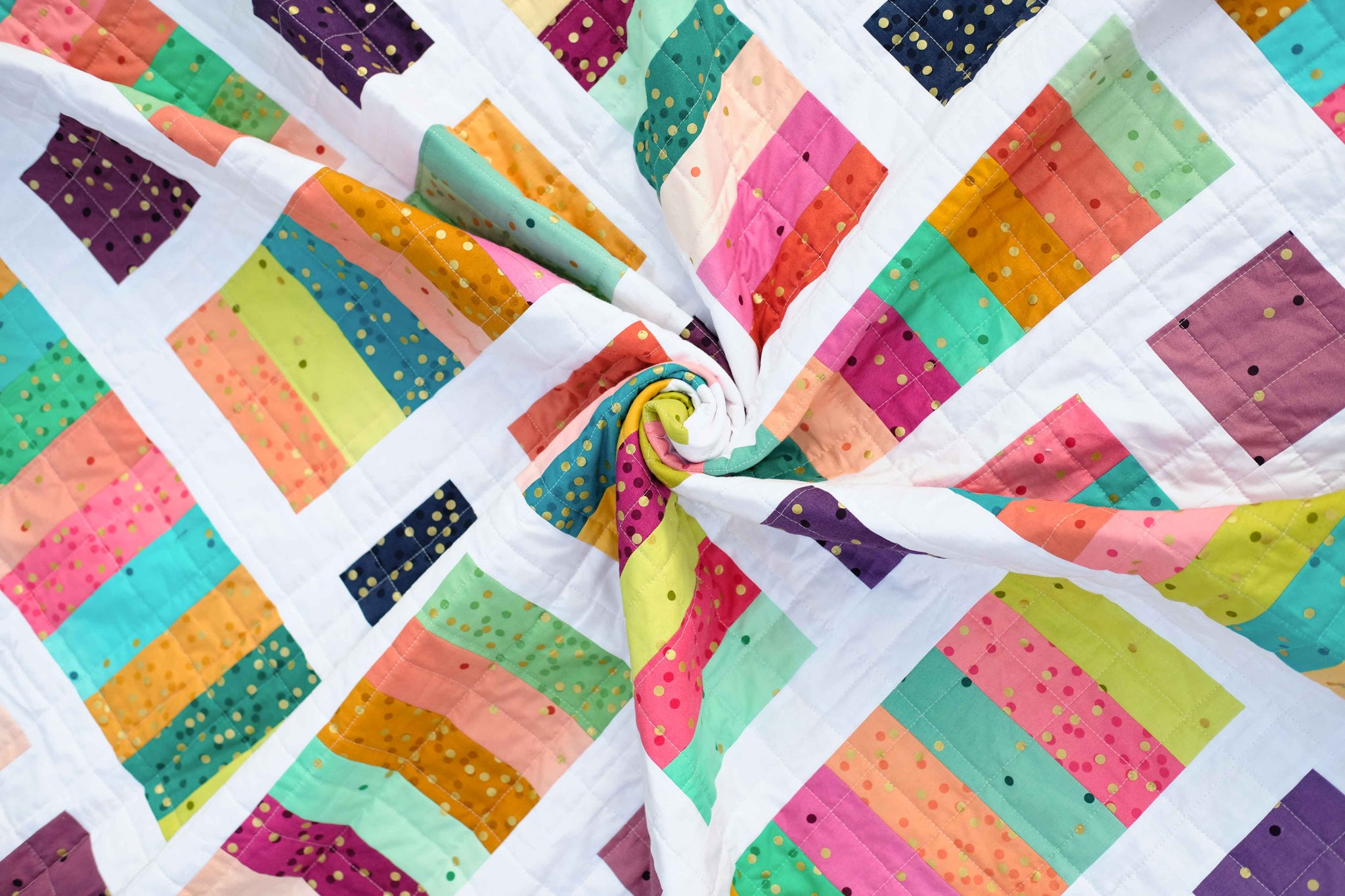 The Iris Quilt PDF Pattern – Kitchen Table Quilting