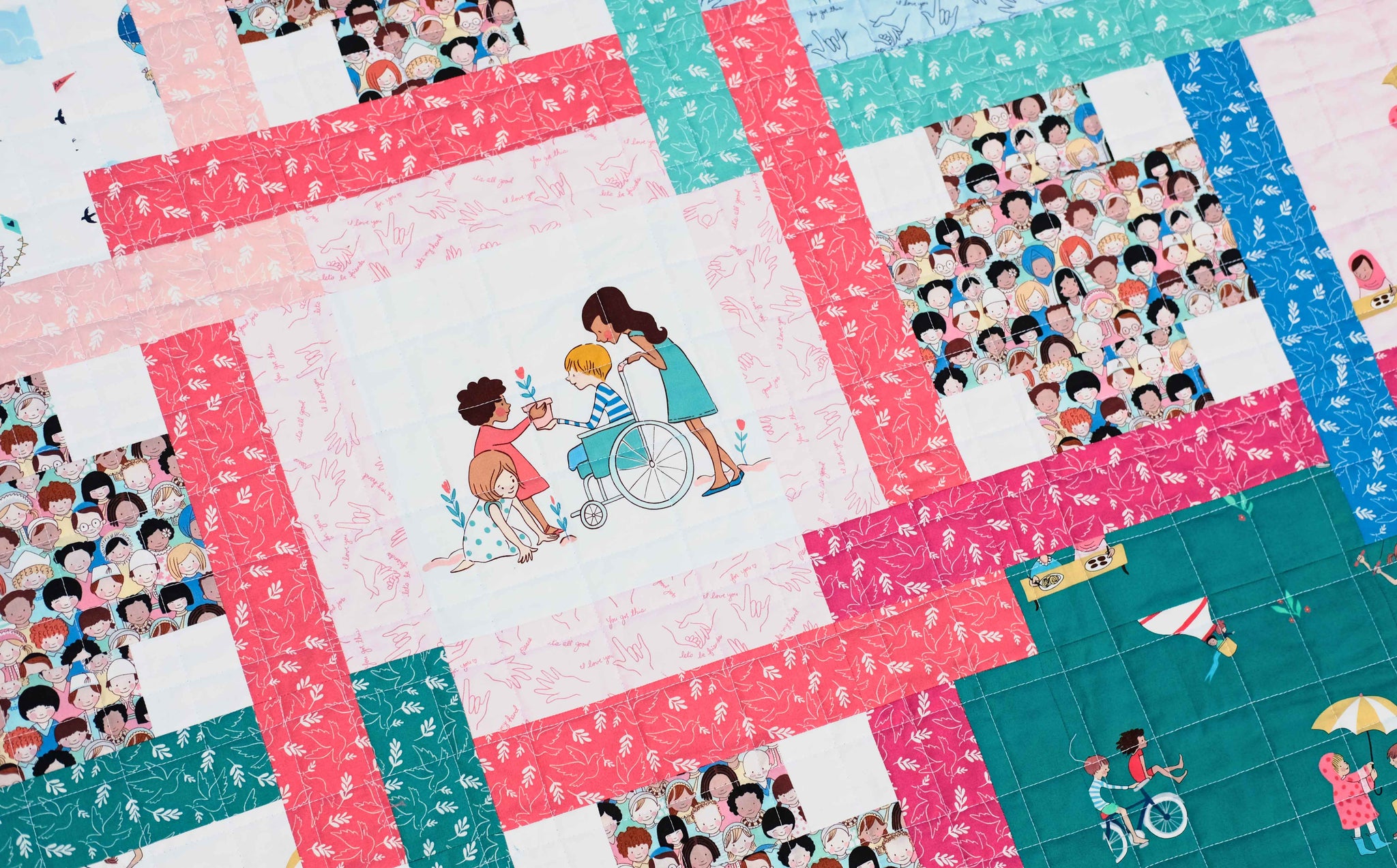 The Judy Quilt PDF Pattern – Kitchen Table Quilting