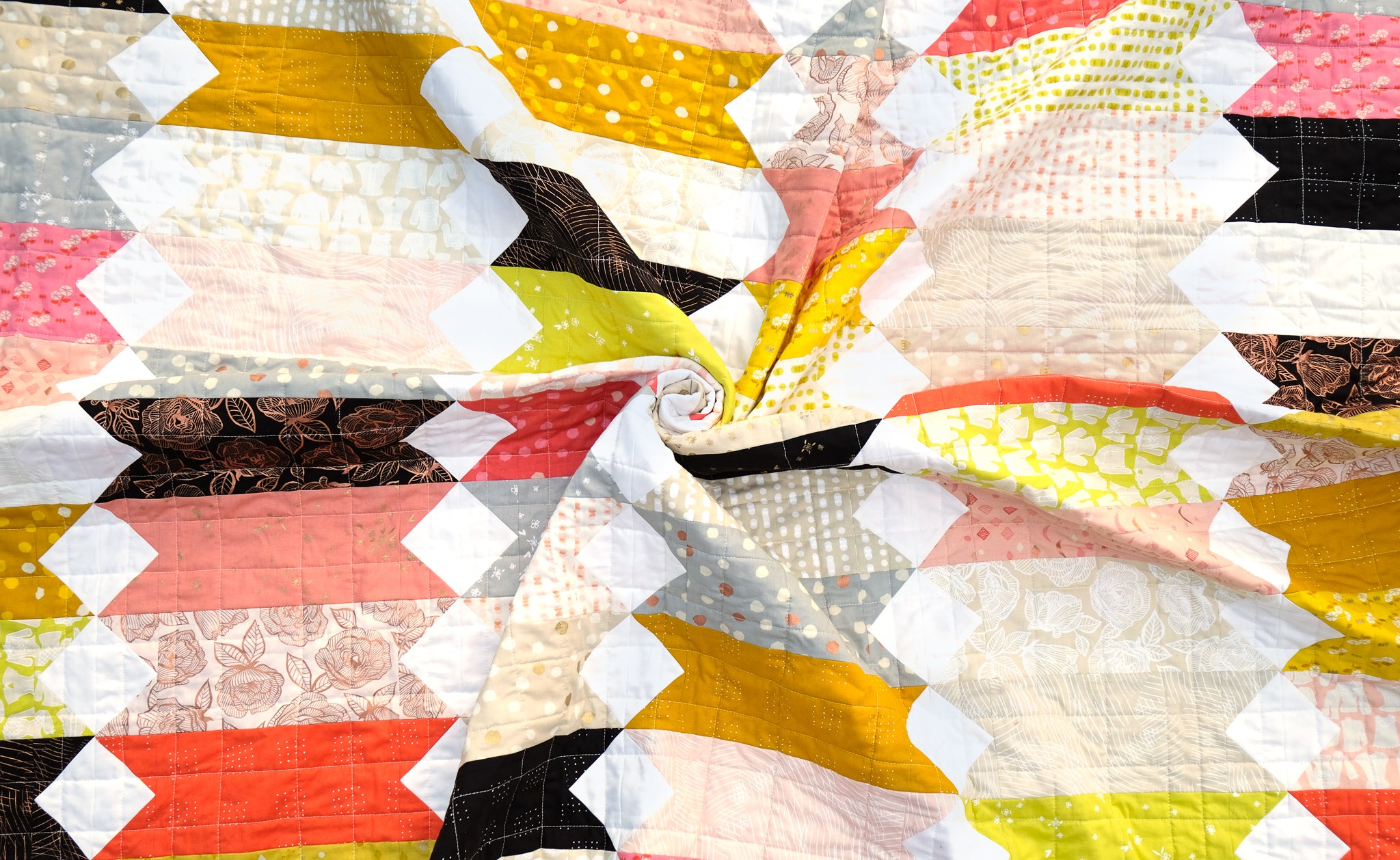 The Virginia Quilt PDF Pattern – Kitchen Table Quilting