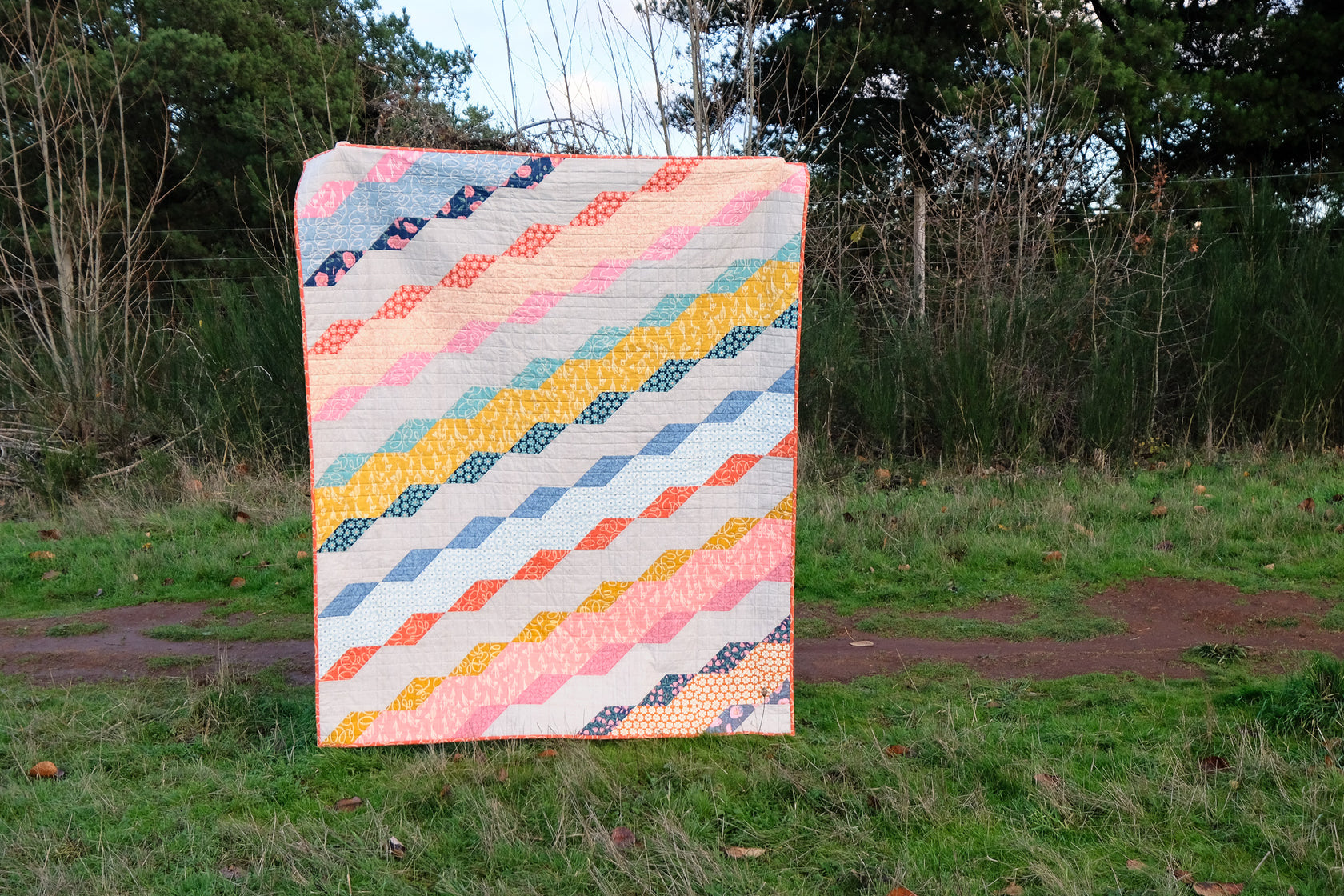 The Diana Quilt PDF Pattern – Kitchen Table Quilting