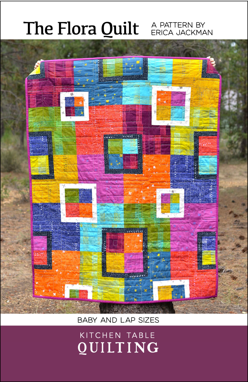 The Flora Quilt PDF Pattern – Kitchen Table Quilting